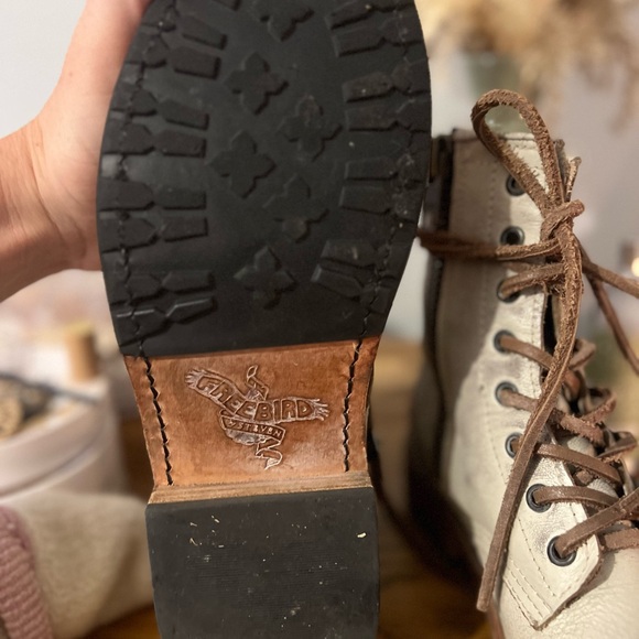 freebird | Shoes | Free Bird Combat Lace Up Zipper On The Inside Of The ...